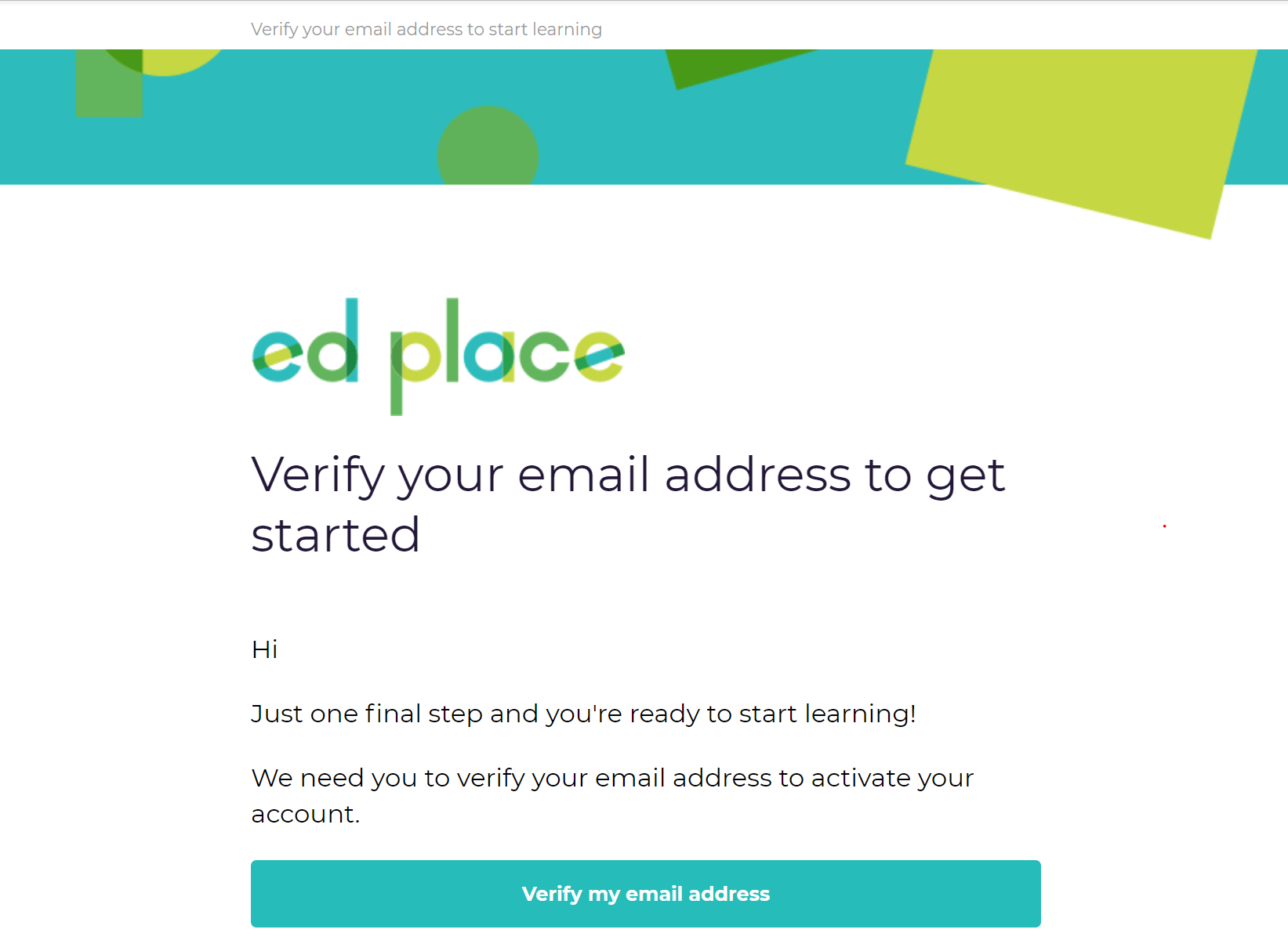 Why do I need to verify my EdPlace free parent account? – EdPlace Support